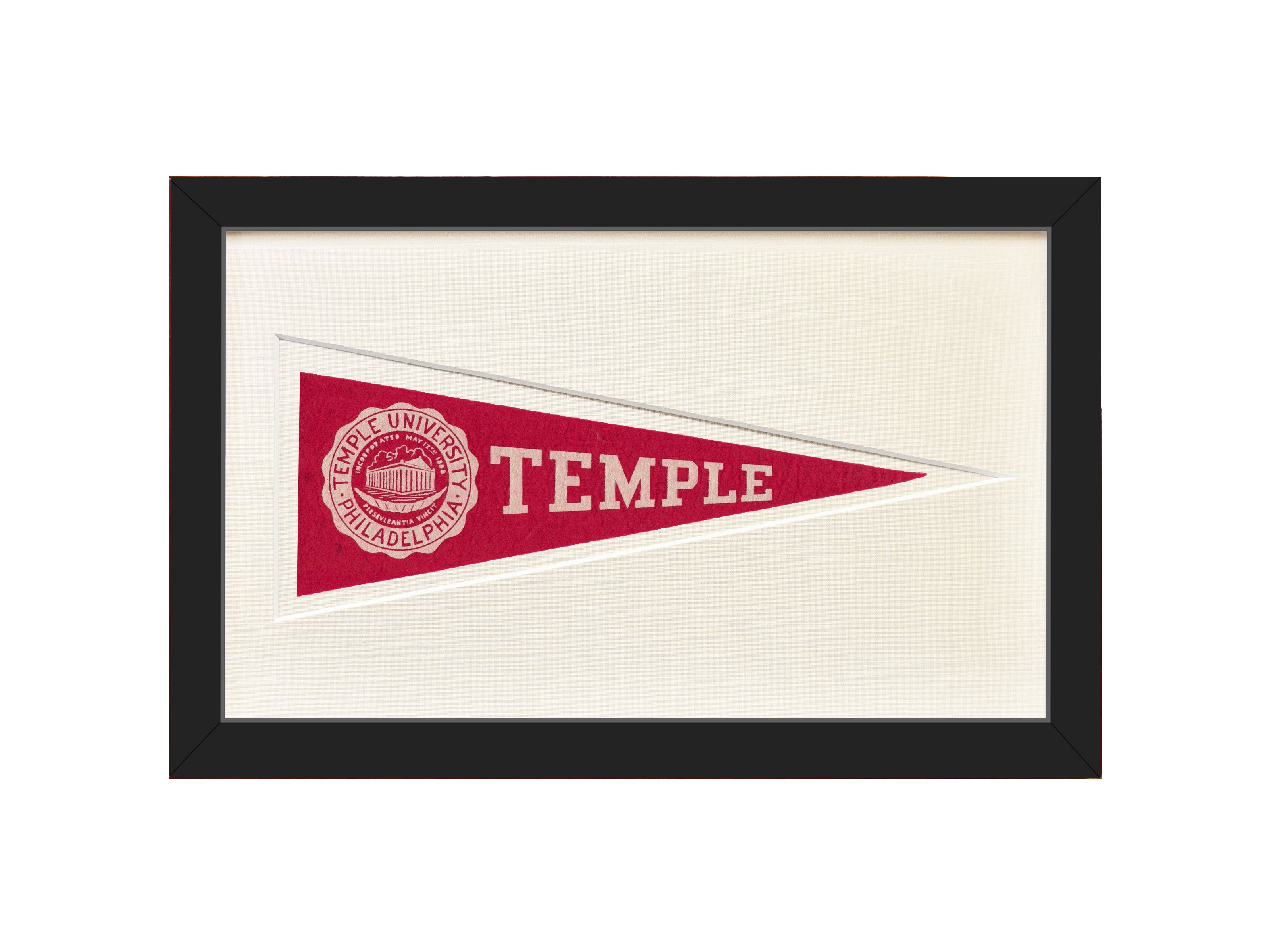 Vintage Temple University Hormel Pennant – Last Stand Hats