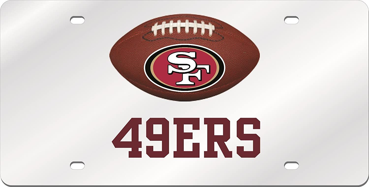 San Francisco 49ers Premium Laser Cut Tag License Plate, Football, Mir ...