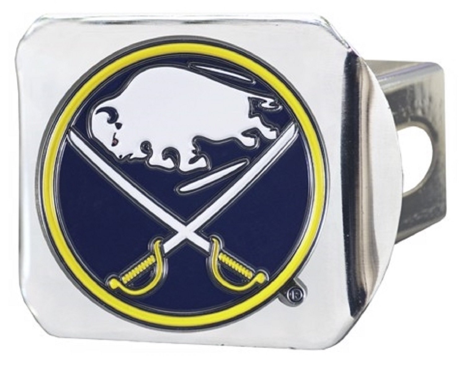 Buffalo Sabres Hitch Cover Solid Metal with Raised Color Metal Emblem ...