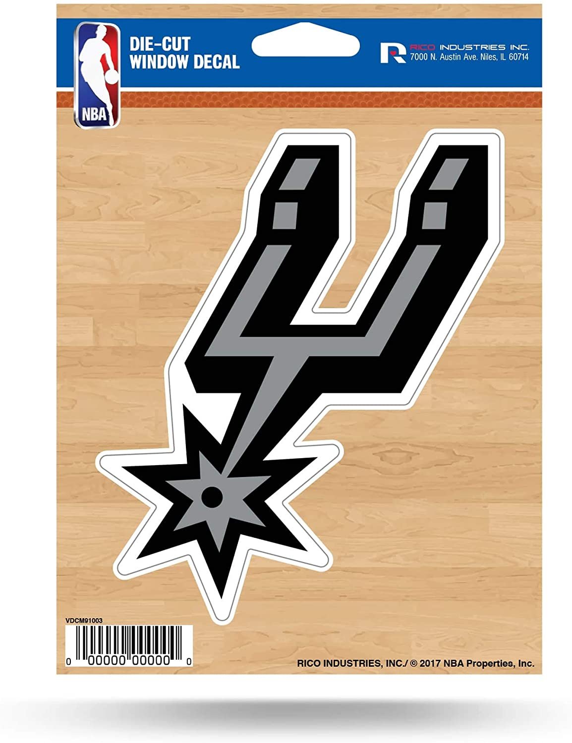 San Antonio Spurs 5 Inch Decal Sticker Die Cut Flat Vinyl – Last Stand Hats