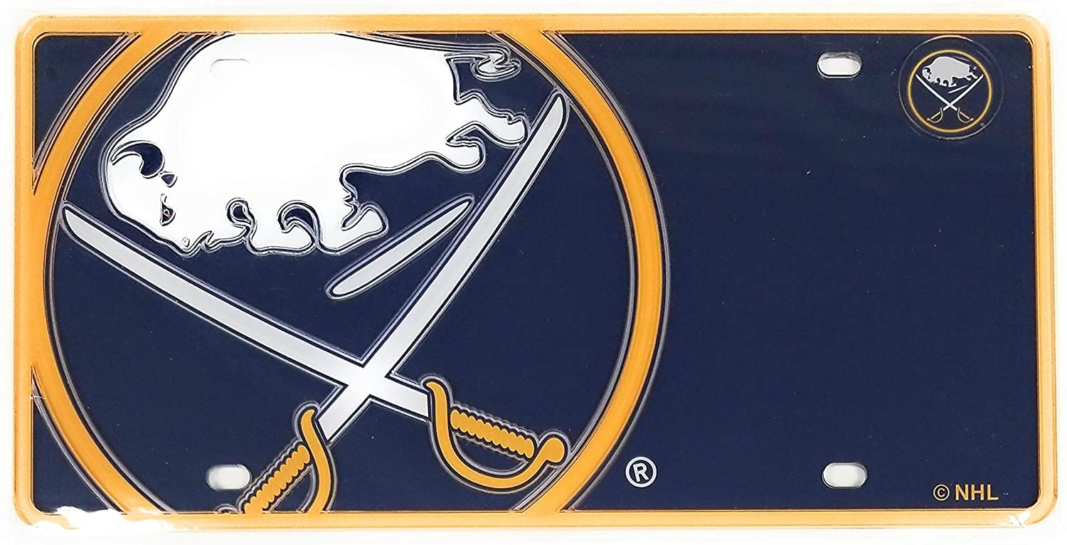 Buffalo Sabres Premium Laser Cut Tag License Plate, Mega Logo Design ...