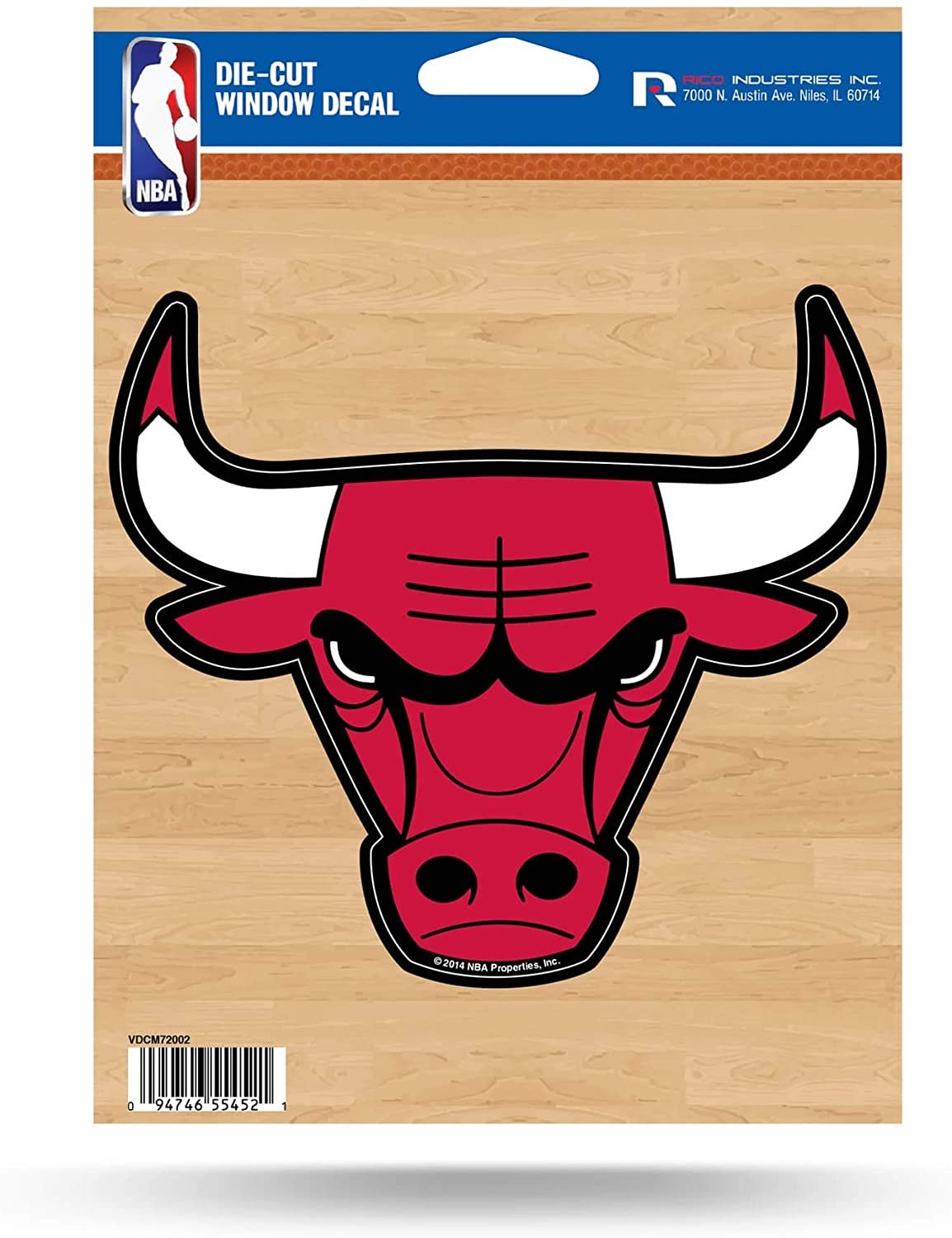 Chicago Bulls 5 Inch Decal Sticker Die Cut Flat Vinyl – Last Stand Hats