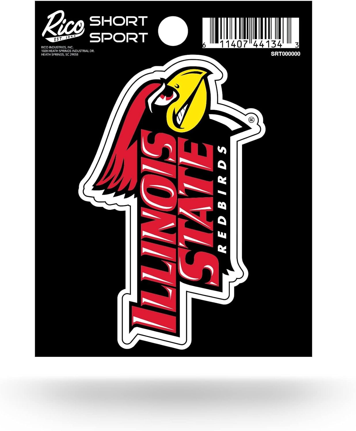 Illinois State University Redbirds 3 Inch Decal Sticker, Flat Vinyl Di ...