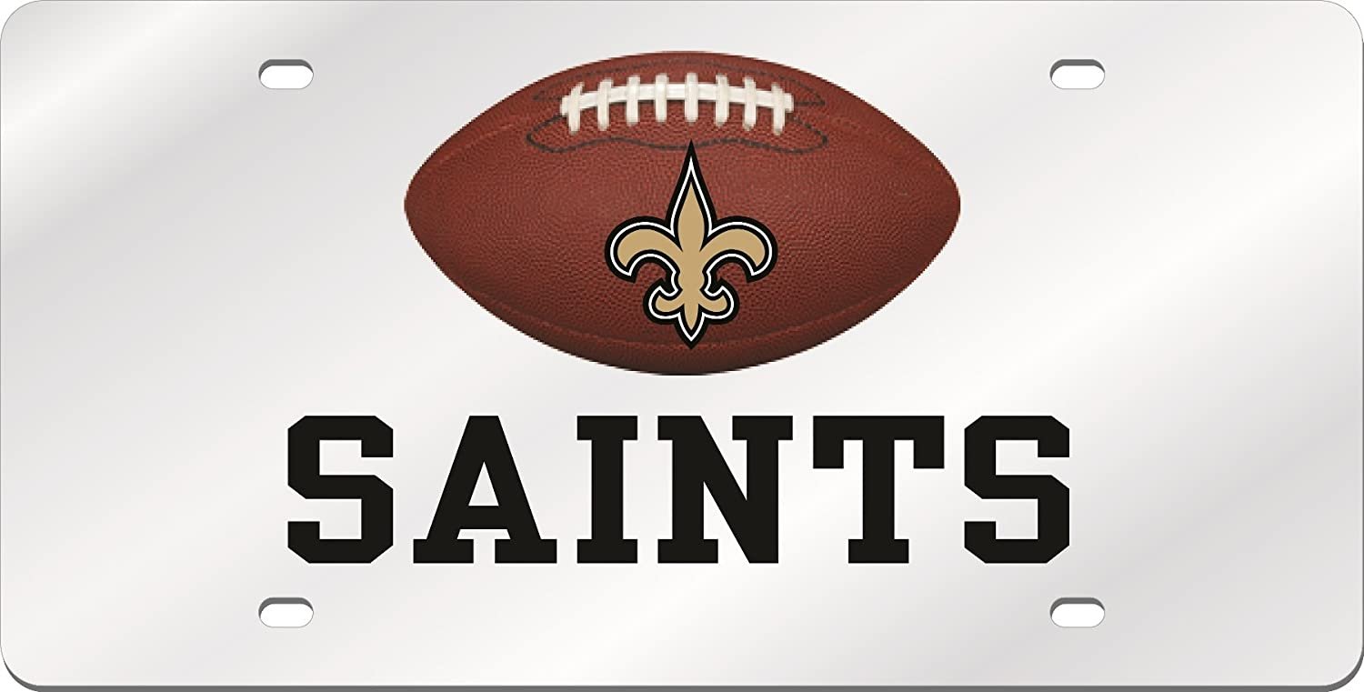 New Orleans Saints Premium Laser Cut Tag License Plate, Football, Mirr ...