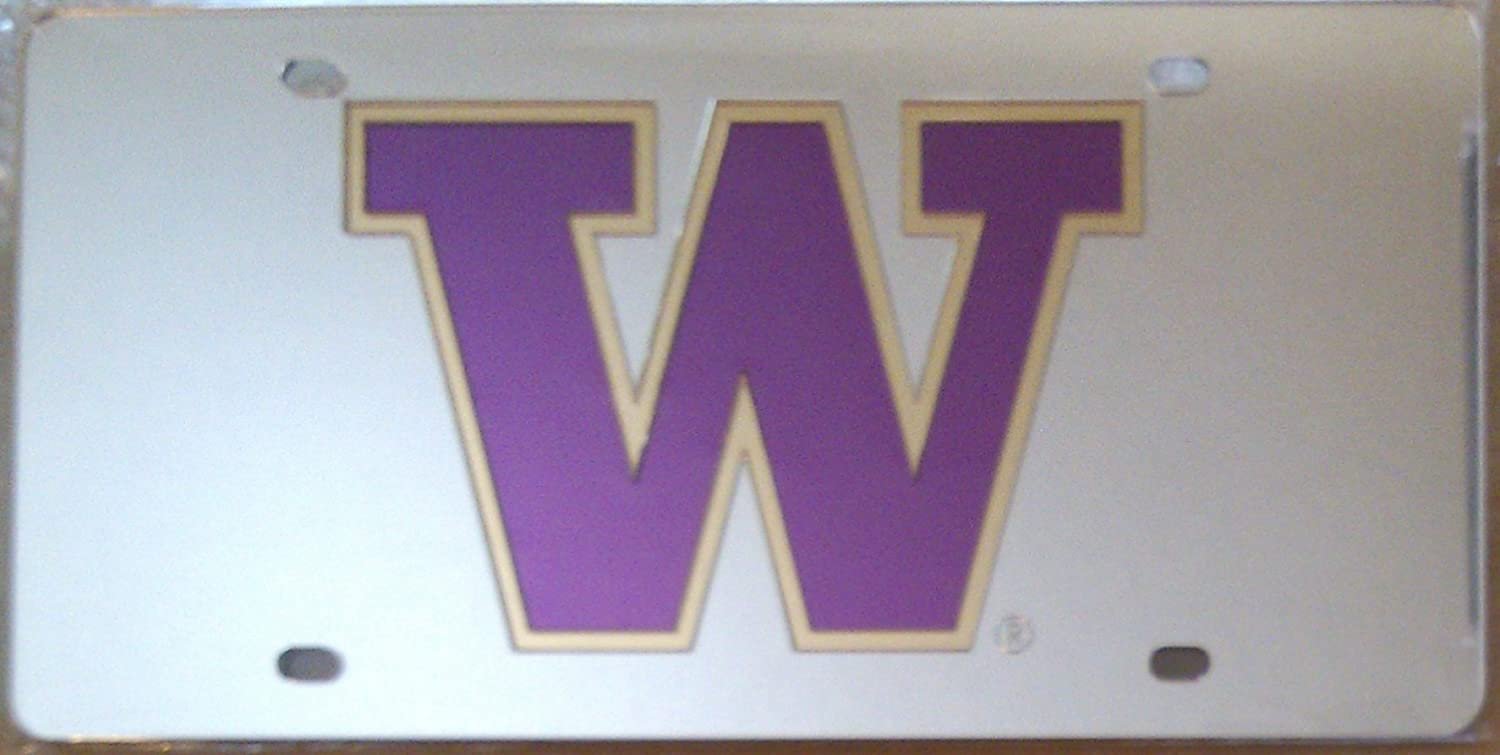 University of Washington Huskies Premium Laser Cut Tag License Plate ...