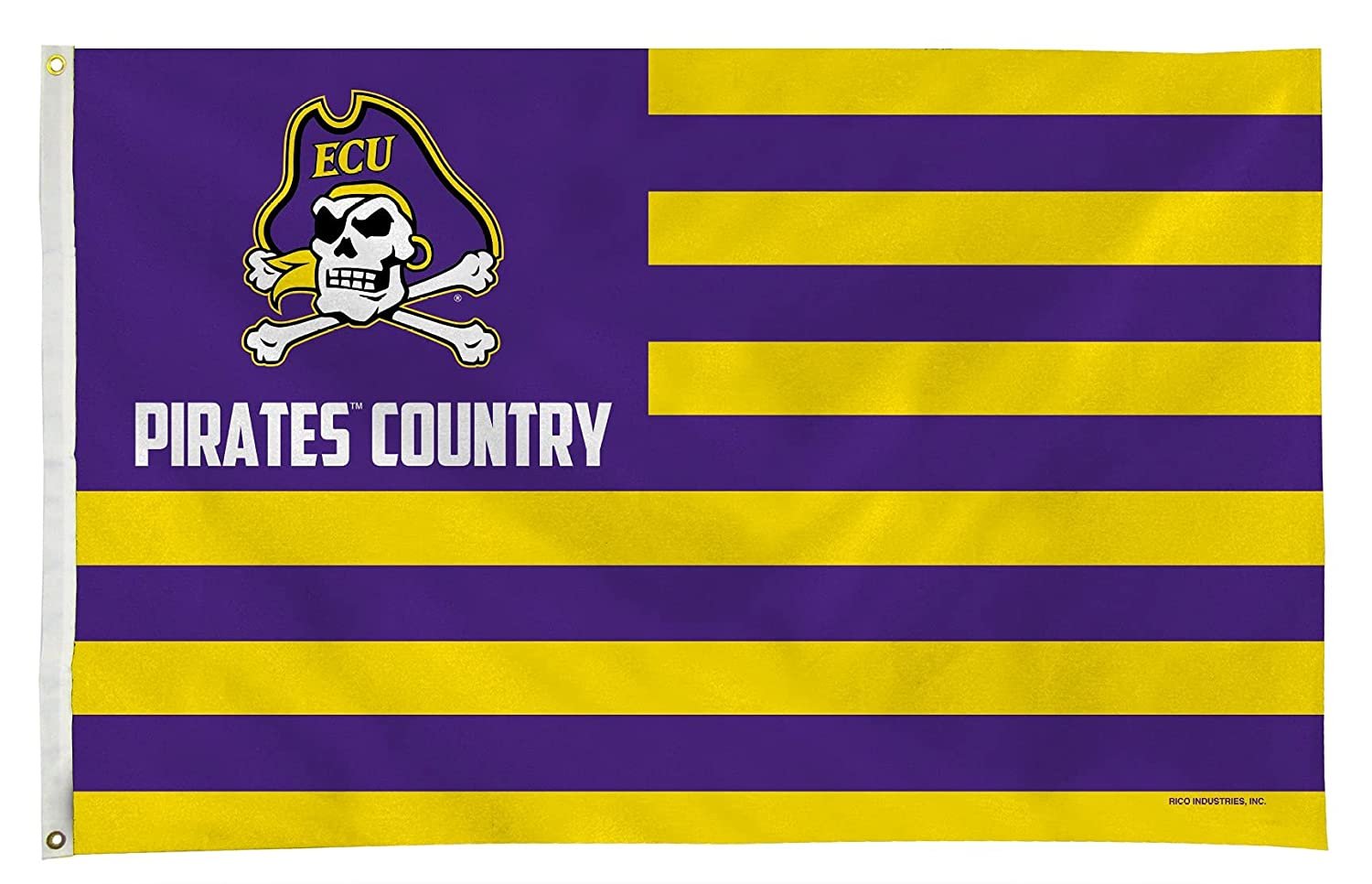 East Carolina University ECU Pirates Premium 3x5 Feet Flag Banner, Cou ...