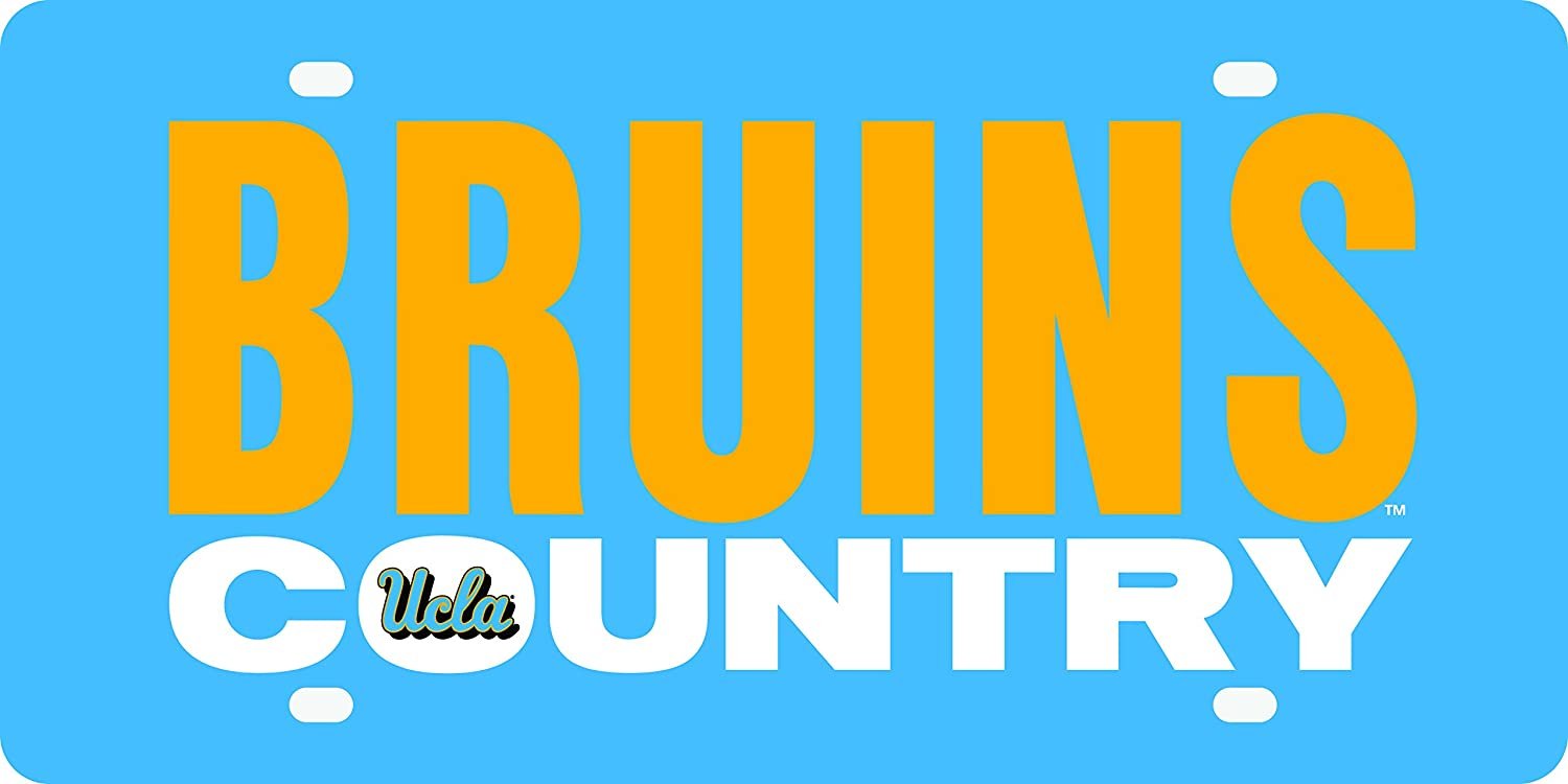 UCLA Bruins Premium Laser Cut Tag License Plate, Country Design, Mirro ...